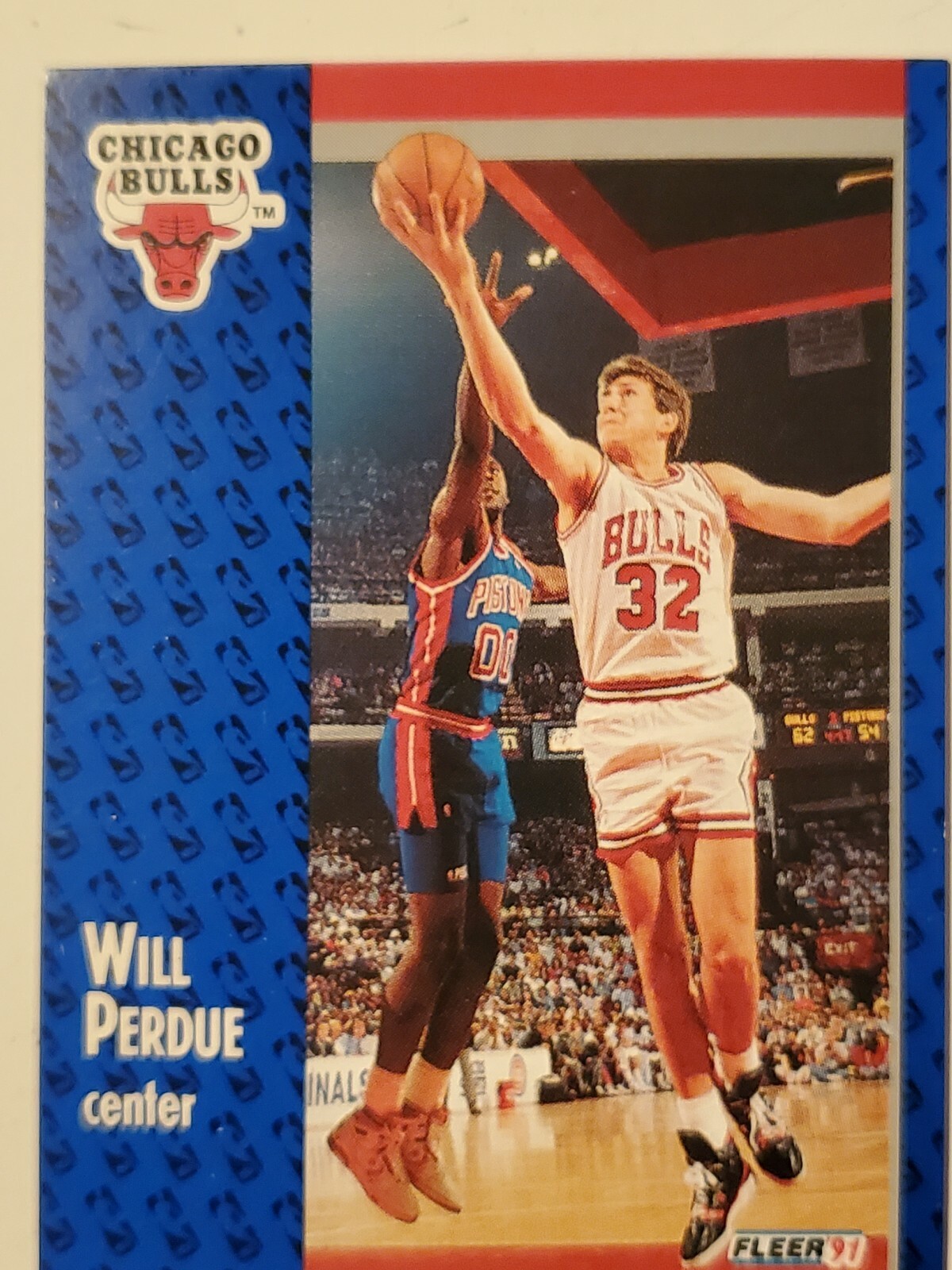 AUTHENTIC Chicago Bulls WILL PERDUE Southeastern Conference Player of ...