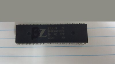 Zilog Z86E4016PEC 8bit Microcontroller IC (9 piece lot) | eBay