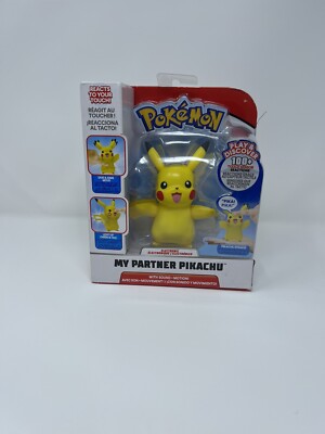 Wicked Cool Toys Pokemon My Partner Pikachu Electronic Figure ...