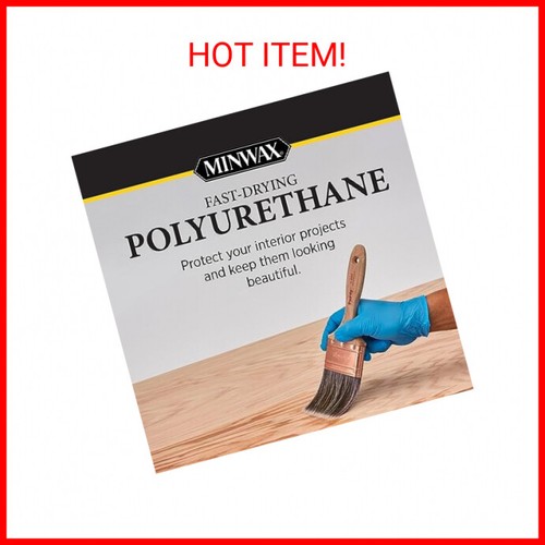 Minwax Fast Drying Polyurethane Spray, Protective Wood Finish, Clear ...