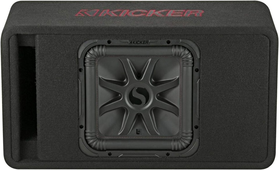 Kicker Single 12" L7R Loaded Vented Enclosure | eBay