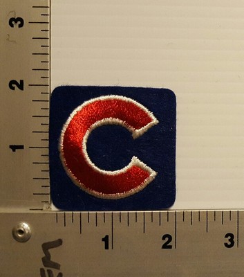 1-PCS CHICAGO CUBS (SQUARE) (BLUE & RED) VINTAGE EMBROIDERED PATCH | eBay