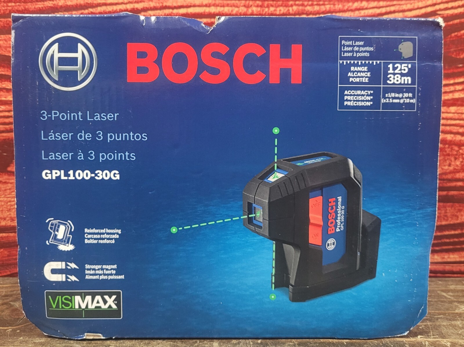 Bosch 3-Point Laser (GPL100-30G) (NEW) | eBay