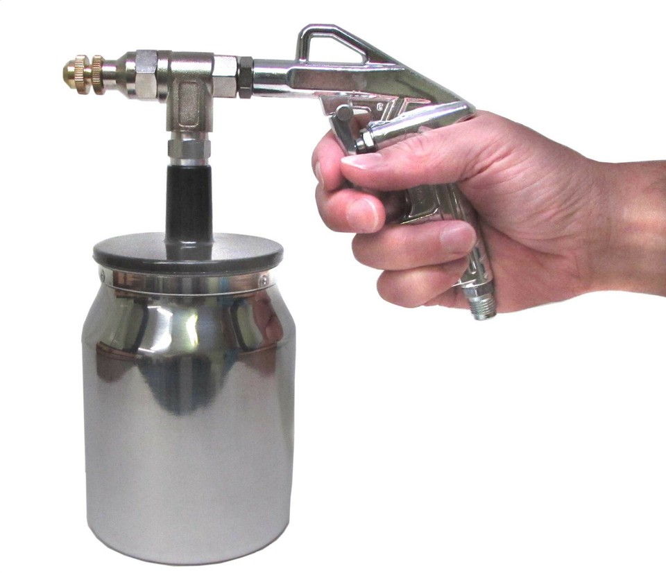 Undercoating Spray Gun with Wands for Auto Undercoating and Rust ...