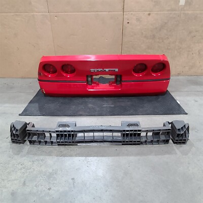 84-90 Corvette C4 Rear Bumper Facia Assembly Aa7228 | eBay