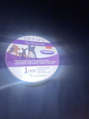 GETIFY Calming Collar for Dogs Anxiety and Stress Relief, Pheromone Dog ...