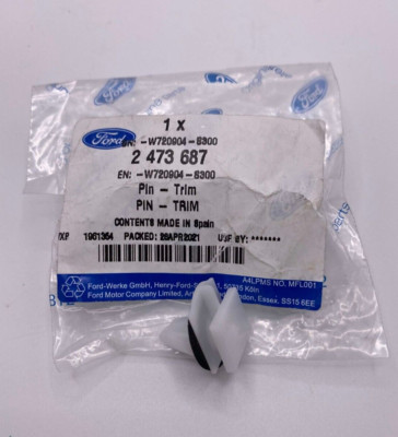 Genuine Ford Pin - Trim - 2473687 / W720904-S300 | eBay