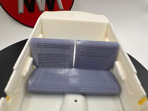 1/25 scale 1969 Road Runner front bench seat for AMT interior tub ...