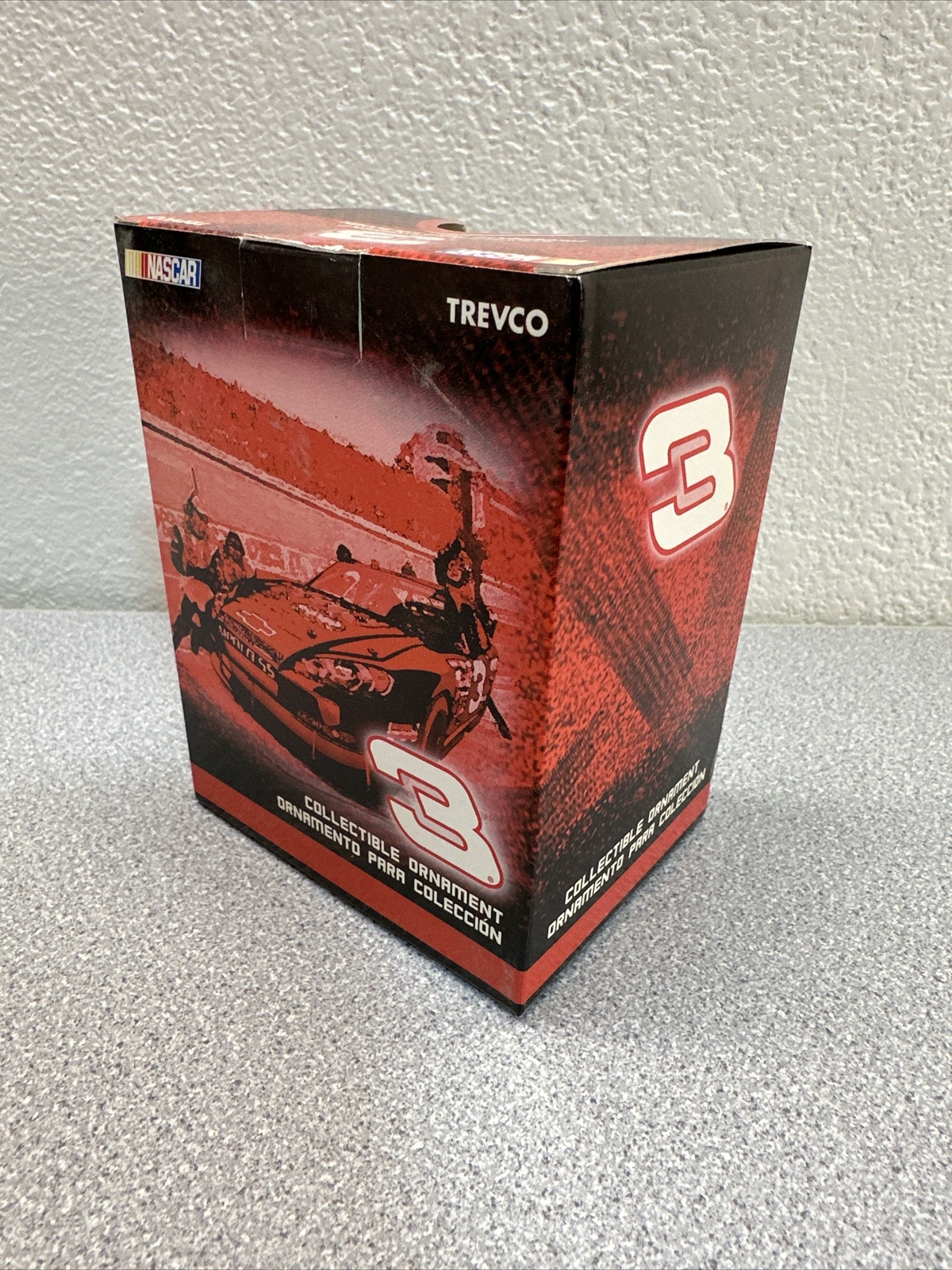 RCR Christmas Tree Ornament NASCAR #3 Motorsports Teddy Bear Flag Hat ...