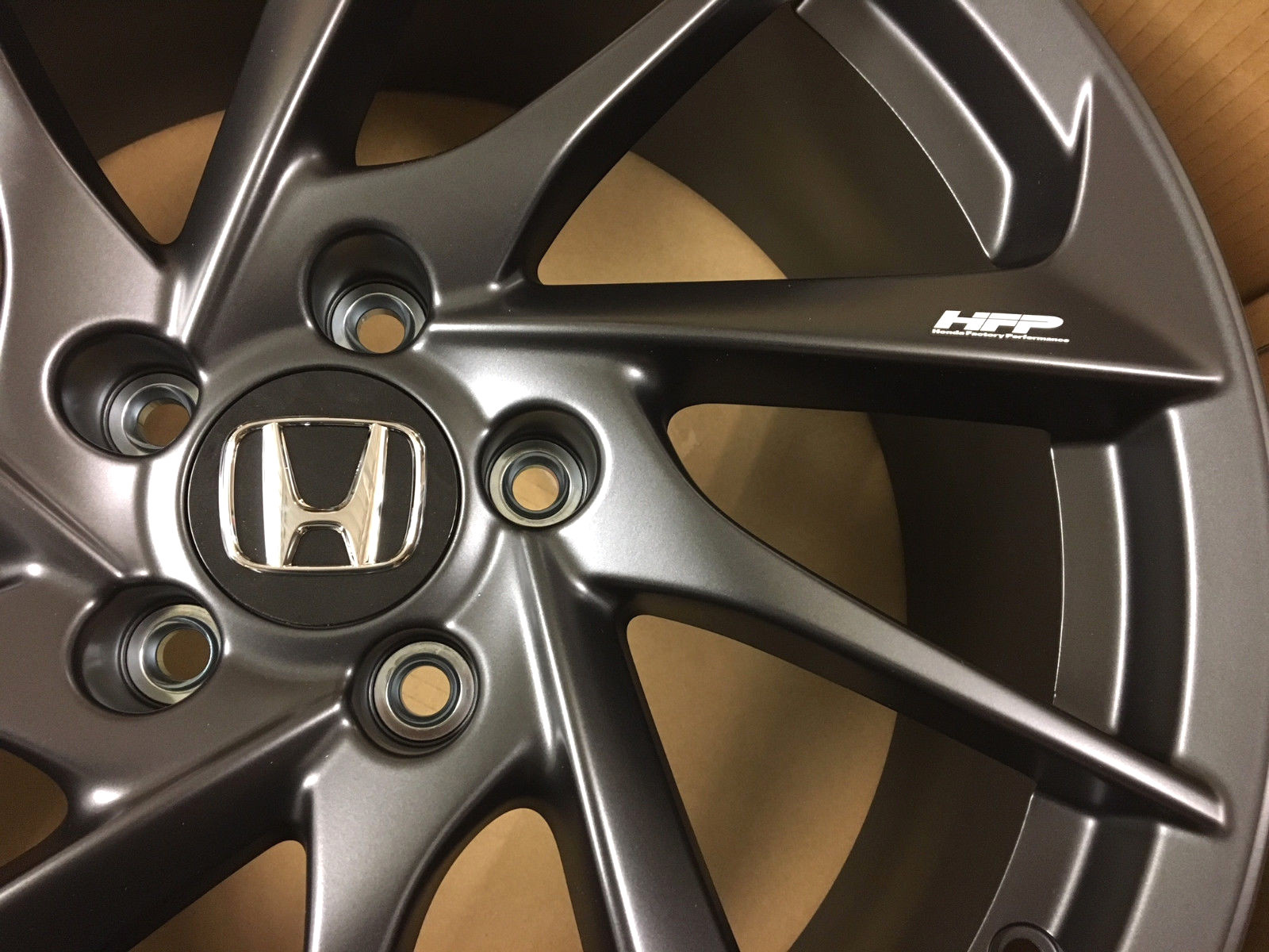 Genuine OEM Honda Civic 19' Matte Black Finish Alloy Wheel