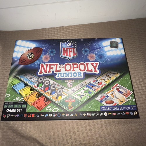 NFL OPOLY Junior Game Complete With Instructions complete Monopoly ...