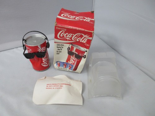 1989 Dancing Coca Cola Classic can in box Tested working condition | eBay
