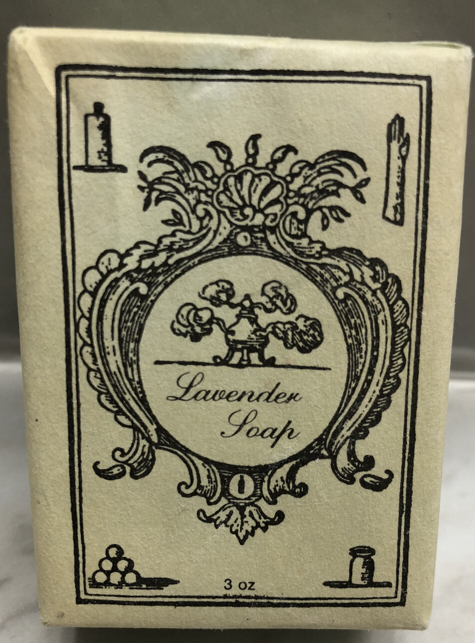 Colonial Williamsburg Soap Bar NEW 3 oz Lavender Vintage | eBay