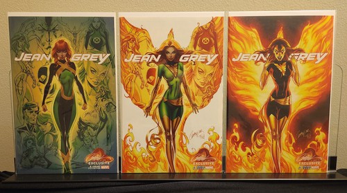 Jean Grey #1 (Marvel 2017) J. Scott Campbell Exclusive Variant Set ...