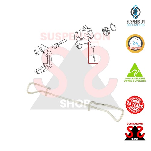 Spring, Disc Brake Pad Suit AUDI S4 S4 quattro A4 B6 Convertible (8H7 ...