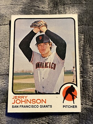 1973 Topps #248 Jerry Johnson Giants Astros Phillies Cardinals Indians ...