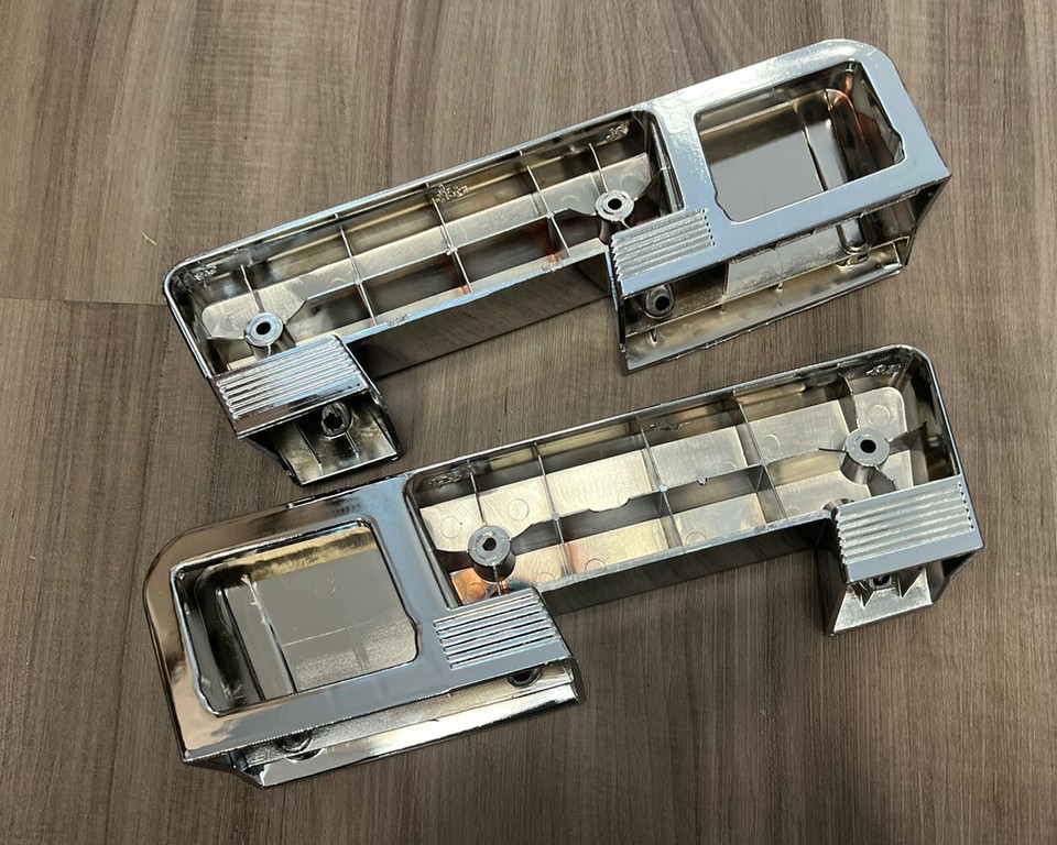 1964-1967 Pontiac Chevy Buick A-Body Chrome Arm Rest Base Pair | eBay