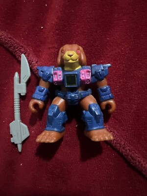 Battle Beasts #61 Pixilated Pointer Complete Weapon/rub Vintage Hasbro ...
