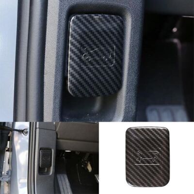 Engine Hood Switch Button Cover For Range Rover Evoque 20-2023 Carbon ...