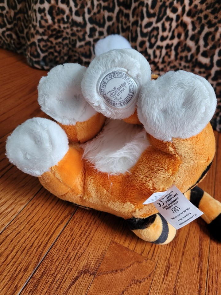 Disney Store Aladdin Raja Jasmine's Tiger Plush Stuffed Animal 13" Tall ...