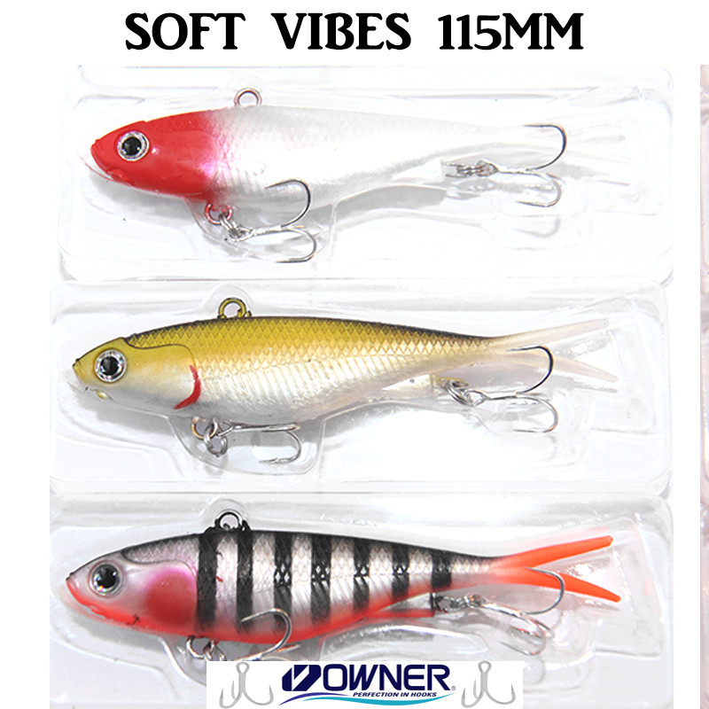 Fishing Lures Soft Plastics Hardbody Soft Vibe Spinnerbait Fly Bait ...