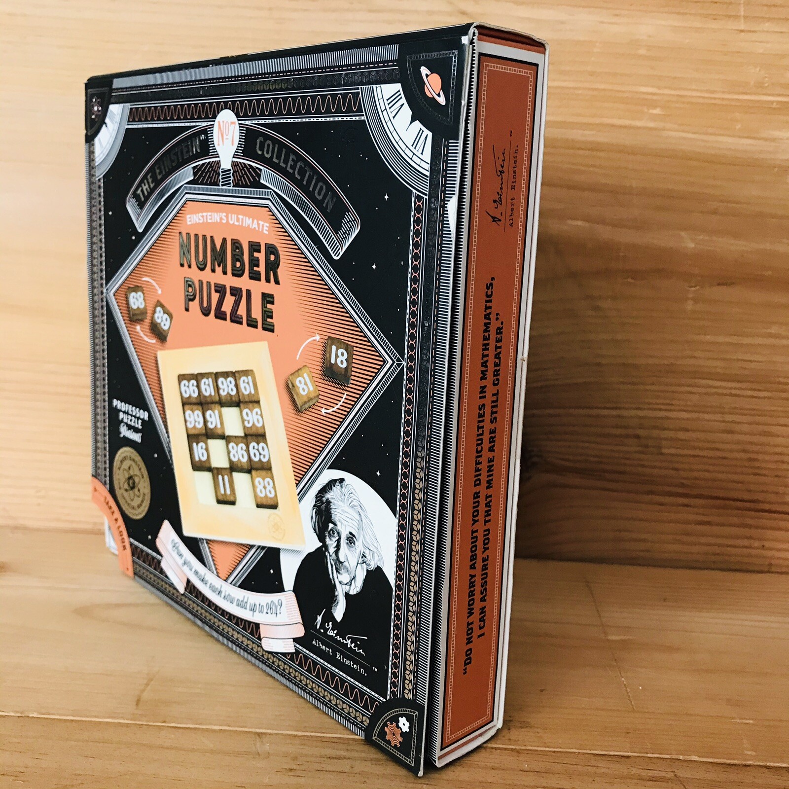 Professor Puzzle Einstein's Ultimate Number Puzzle Brain Teaser NIB | eBay