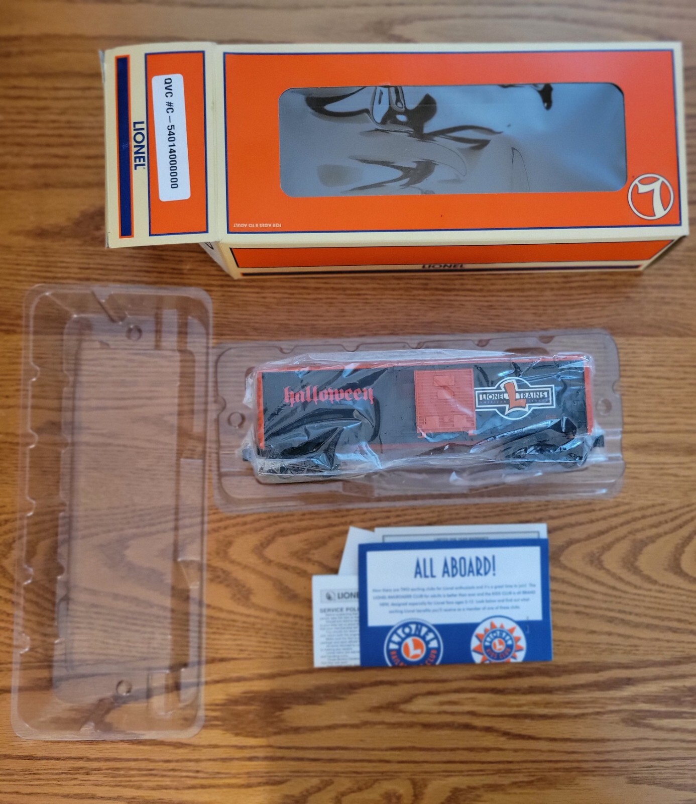 Lionel 29231 ANIMATED HALLOWEEN PUNKIN CAR | eBay