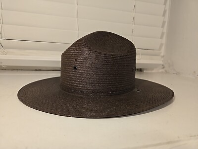 STRATTON HAT S40 /TROOPER/SHERIFF/ POLICE/RANGER/OLIVE DRAB STRAW HAT ...