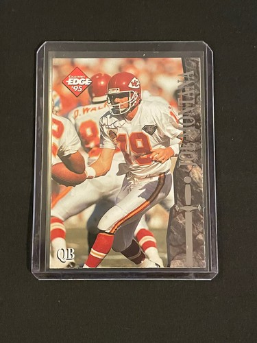 Joe Montana 1995 Collector's Edge Excalibur Card #107 NFL HOF Kansas ...