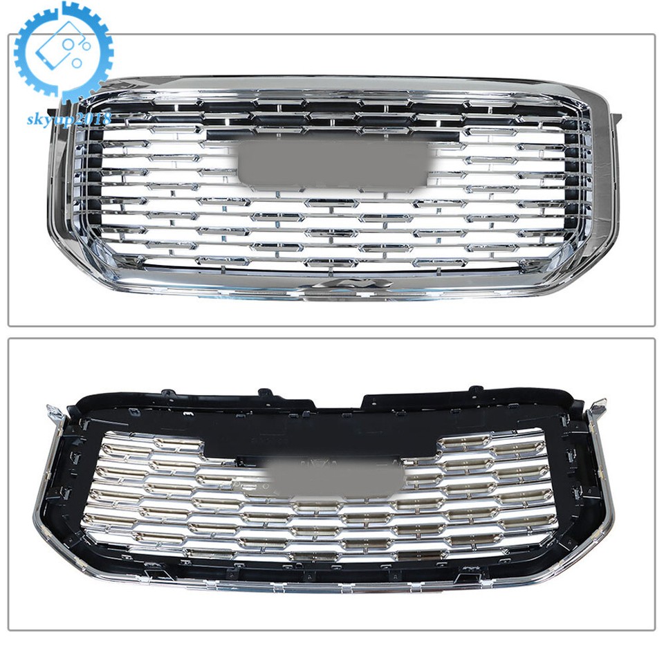 22936421 Fit For 2015-2020 GMC Yukon Denali Style Front Upper Grille ...
