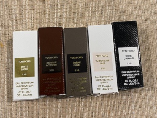 5 PC. Tom Ford Fragrance Samples set | eBay