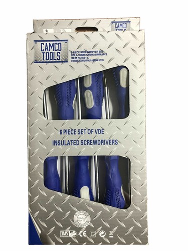 Camco Tools 6 Piece Insulated Screwdriver Set - NEW 821472651176 | eBay