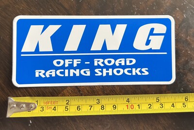 KING OFFROAD RACING SHOCKS DECAL STICKER overland trails adventure ...