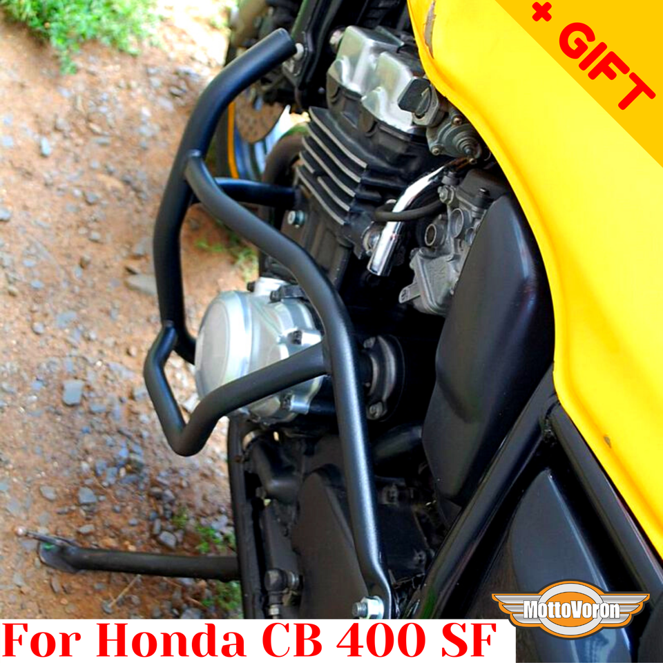 For Honda CB 400 SF engine guard CB 400 Super Four crash bars (1992 ...