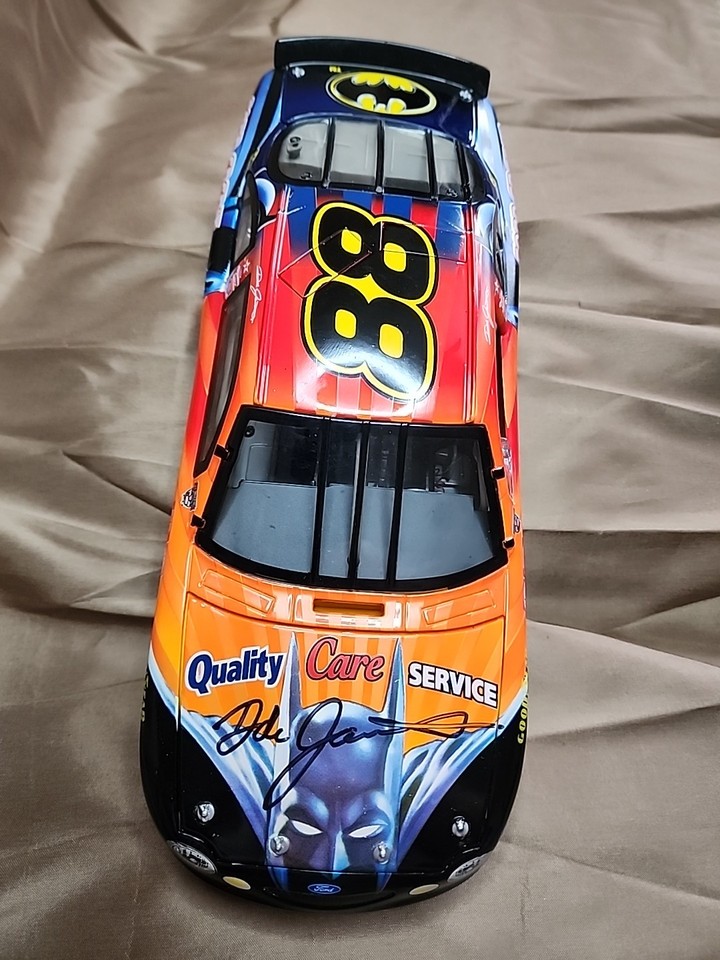 1998 NASCAR AUTOGRAPHED Batman Joker Collection Dale Jarrett Elite 1:18 ...