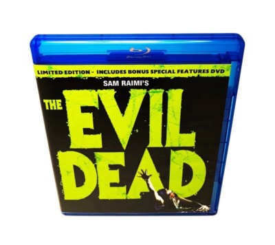 The Evil Dead Blu-ray, 1981 LIMITED EDITION With DVD Bonus Disc ...