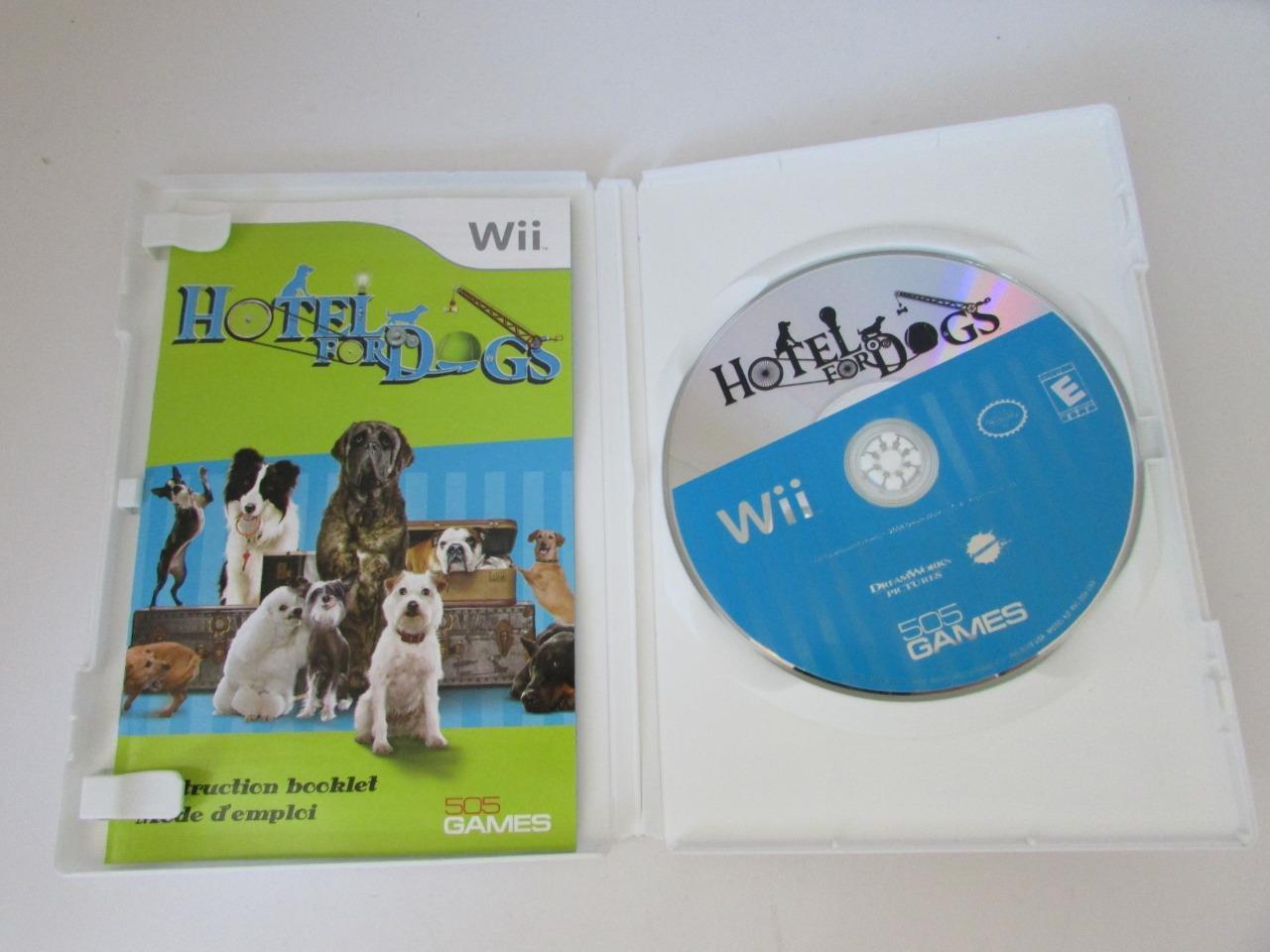 NINTENDO WII VIDEO GAME--HOTEL FOR DOGS- DISC MANUAL CASE 812872012018 ...