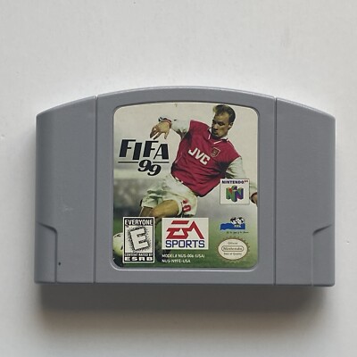 FIFA 99 (Nintendo 64, 1999) Cleaned / Tested / Authentic N64 | eBay