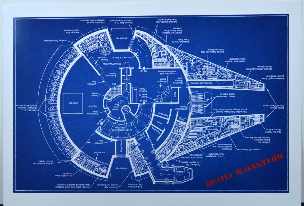 Where It All Started Falcon 1 Blueprint Version Of The