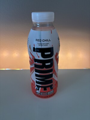 NEW - Limited Edition Prime ICE - Red Chill Smooth Hydration Drink 16.9 ...