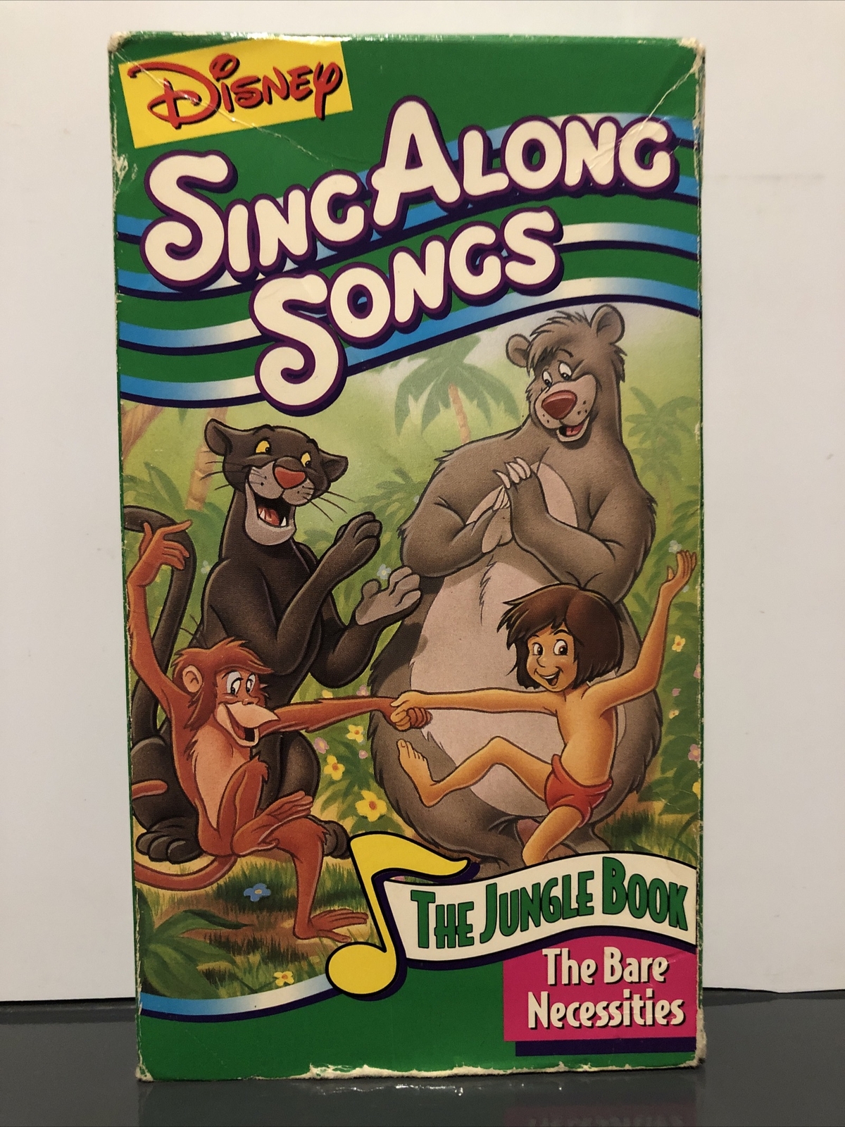Disneys Sing Along Songs The Jungle Book The Bare Necessities Vhs