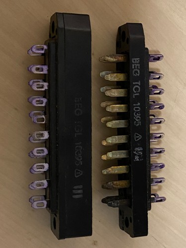 Steckverbindung Buchse Stecker 20-polig TGL 10395 DDR NEU | eBay