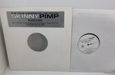 Rare Skinny Pimp Rap Promotional LP Vinyl Ride/Out We Came to Party ...
