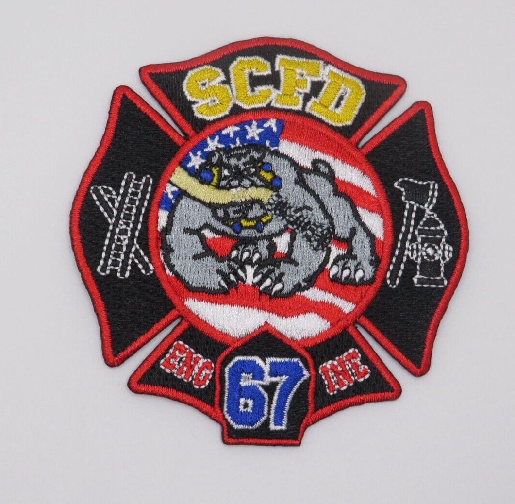 SCFD ENGINE 67 FIRE DEPARTMENT PATCH | eBay