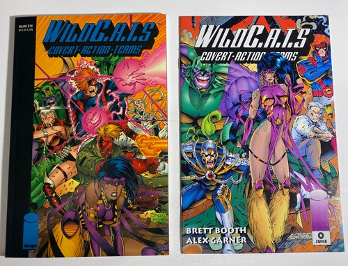 Wildcats TPB 1st Print + Issue 0 - Image Comics Wildstorm Jim Lee Scott ...
