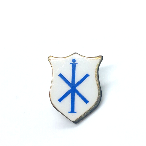 Unknown Logo Crest Pin Lapel Enamel Collectible | eBay UK
