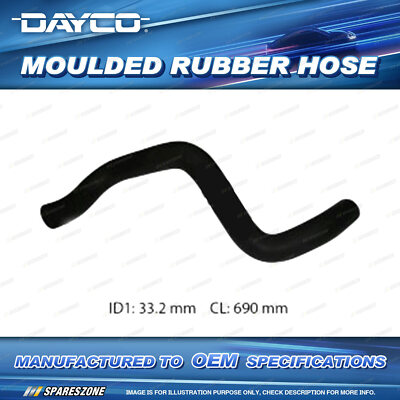 Dayco Lower Radiator Hose for Nissan Bluebird U11 2.0L 4 cyl SOHC 8v ...