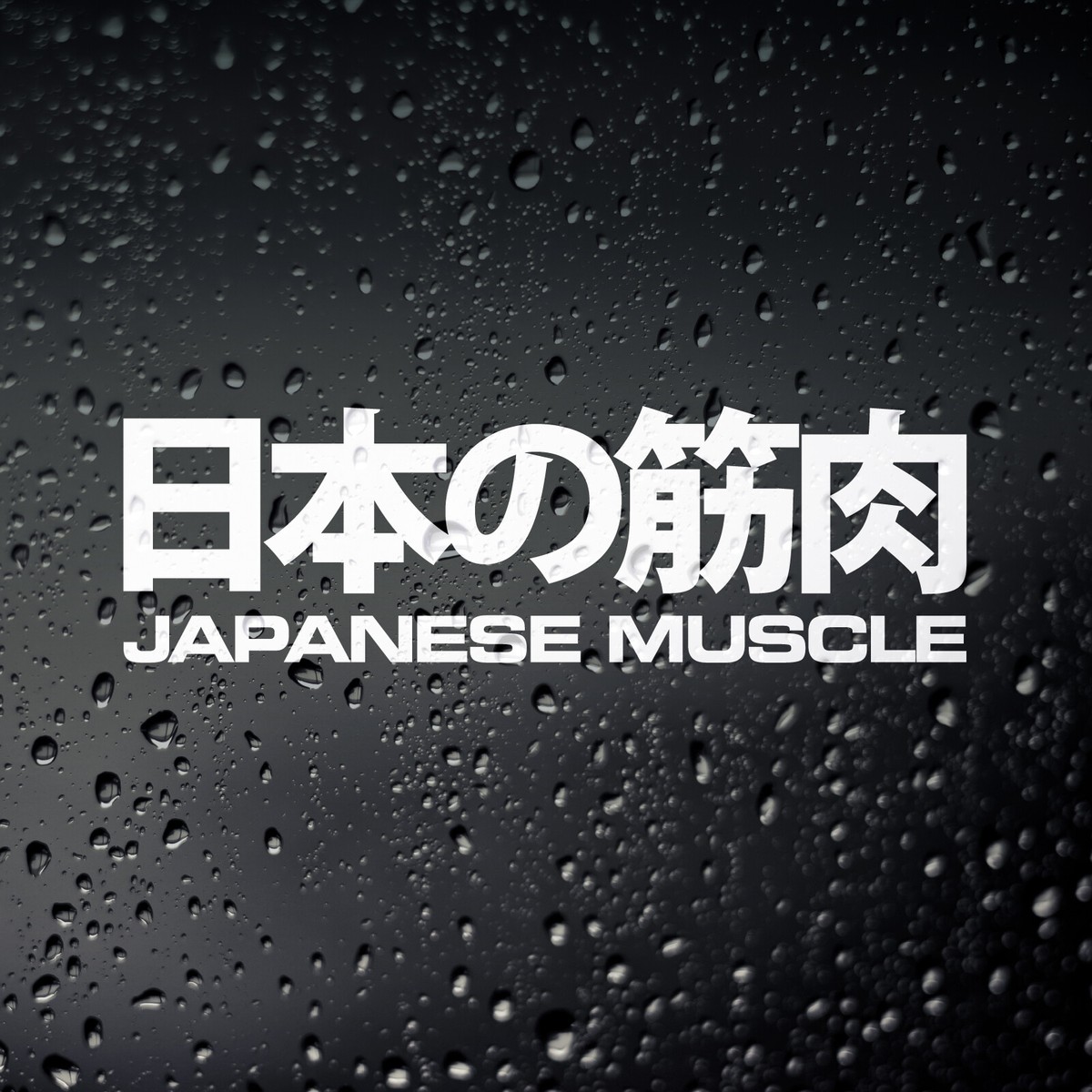 Japanese Muscle Logo Windshield Decal Car Sticker Banner JDM Vinyl Die