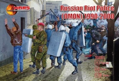 MARS 1:35 35001 MODERN WARS RUSSIAN RIOT POLICE (OMON) 1990-2000 | eBay