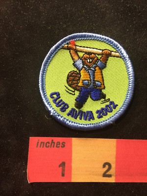 Club Aviva 2002 FITNESS BEAVER Patch (Under $5 Shipped!) 88K5 | eBay